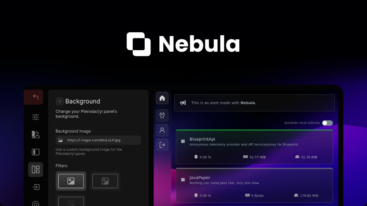 Nebula for Pterodactyl